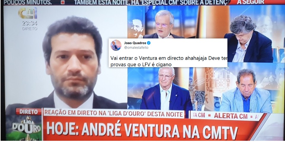 André Ventura Voltou A Ser Comentador No Cmtv E Diz Que Está Triste Com
