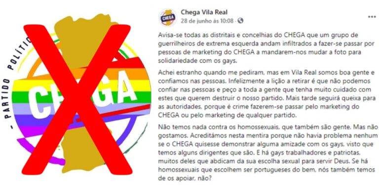 Distrital de Vila Real diz que há dirigentes do Chega que são ...