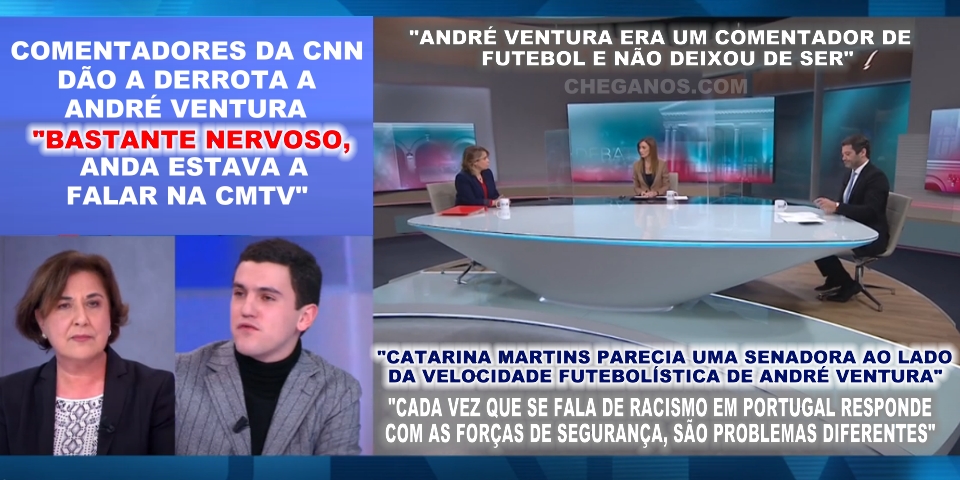 Comentadores Da Cnn Dão A Derrota A André Ventura “parecia Um Miúdo