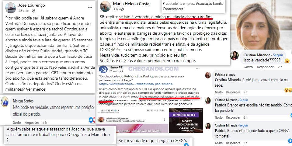 Dirigentes do Chega estão em “estado de choque” com a contratação da ...