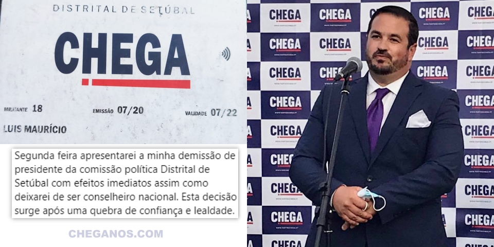 Fundador do Chega e Líder da Distrital de Setúbal vai apresentar a sua ...