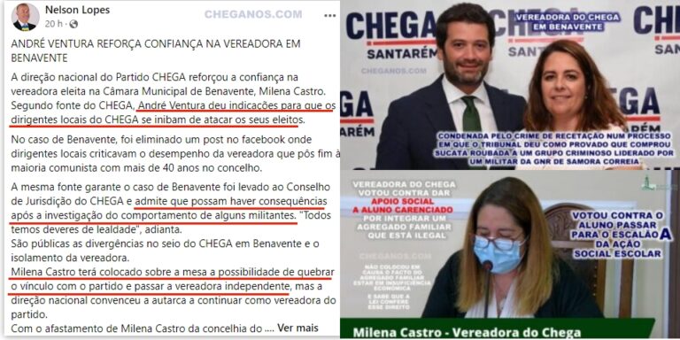Jornalista Diz Que André Ventura Reforçou Confiança Em Vereadora Do