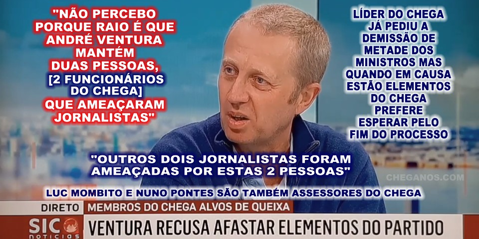 Pedro Coelho não percebe “porque raio é que André Ventura mantém duas ...