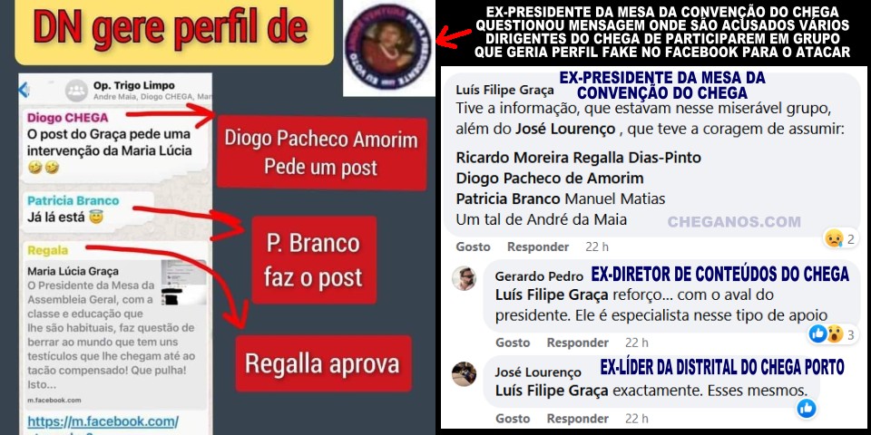 Dirigentes do Chega acusados de participarem em grupo que geria conta ...