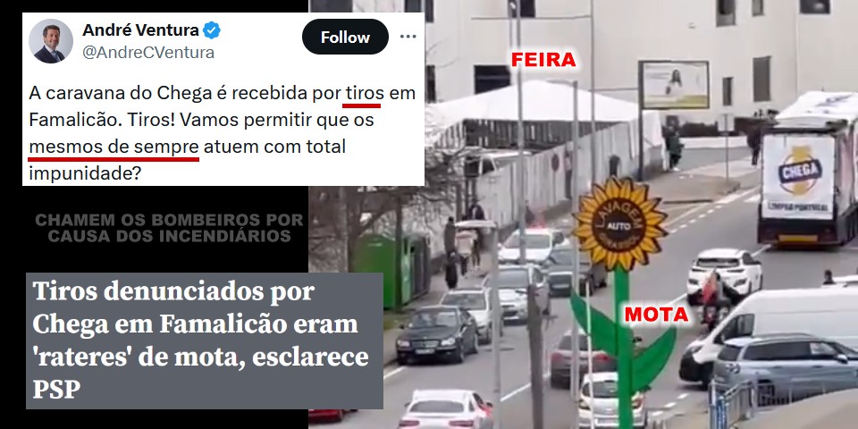 André Ventura Acusa A “comunidade Cigana” De Receber A Caravana Do