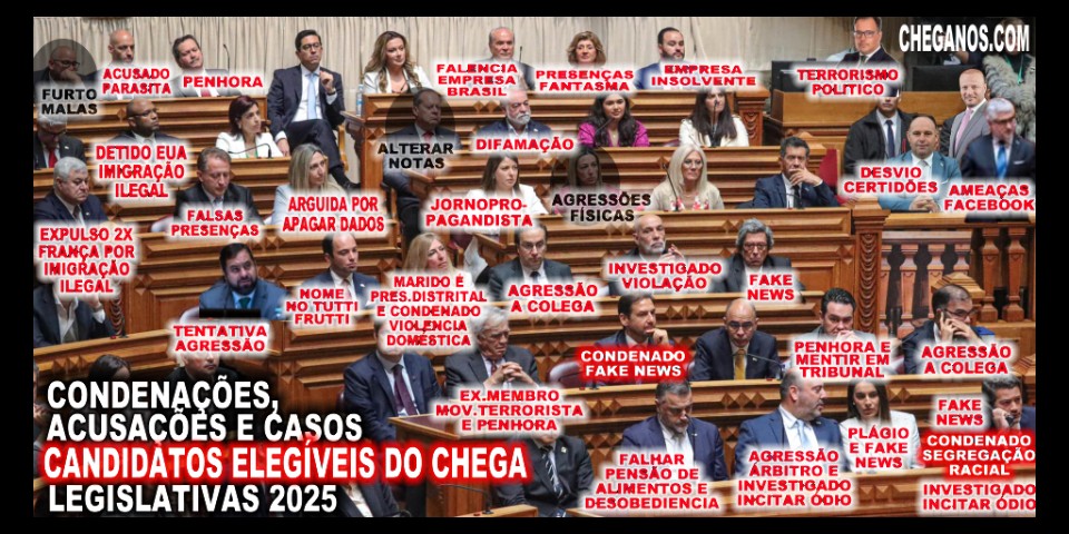 Deputado do Chega eleito pela Europa foi expulso 2 vezes de França por ...